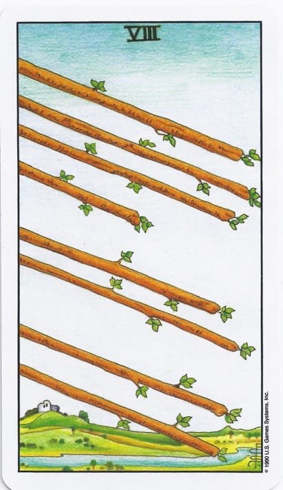 Eight in the Tarot Cards - Transformation by Dissolution - Tarot-ically ...